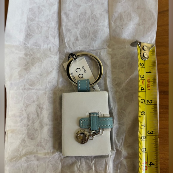 Coach | Accessories | Coach Mini Signature Pic Key Fob | Poshmark